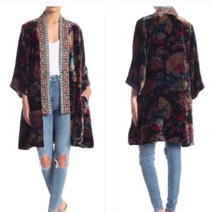 Johnny Was | Jackets & Coats | Johnny Was Fusai Velvet Kimono | Poshmark